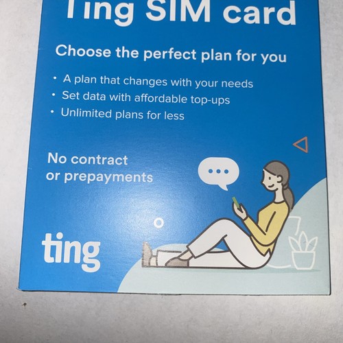Ting Mobile: Bring Your Own Phone LTE SIM Card Kit $30 Cell Phone New ...