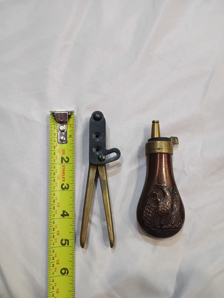 Vintage Lot Bullet Mold .31 Powder Flask Eagle FIE Miami Reloading ...