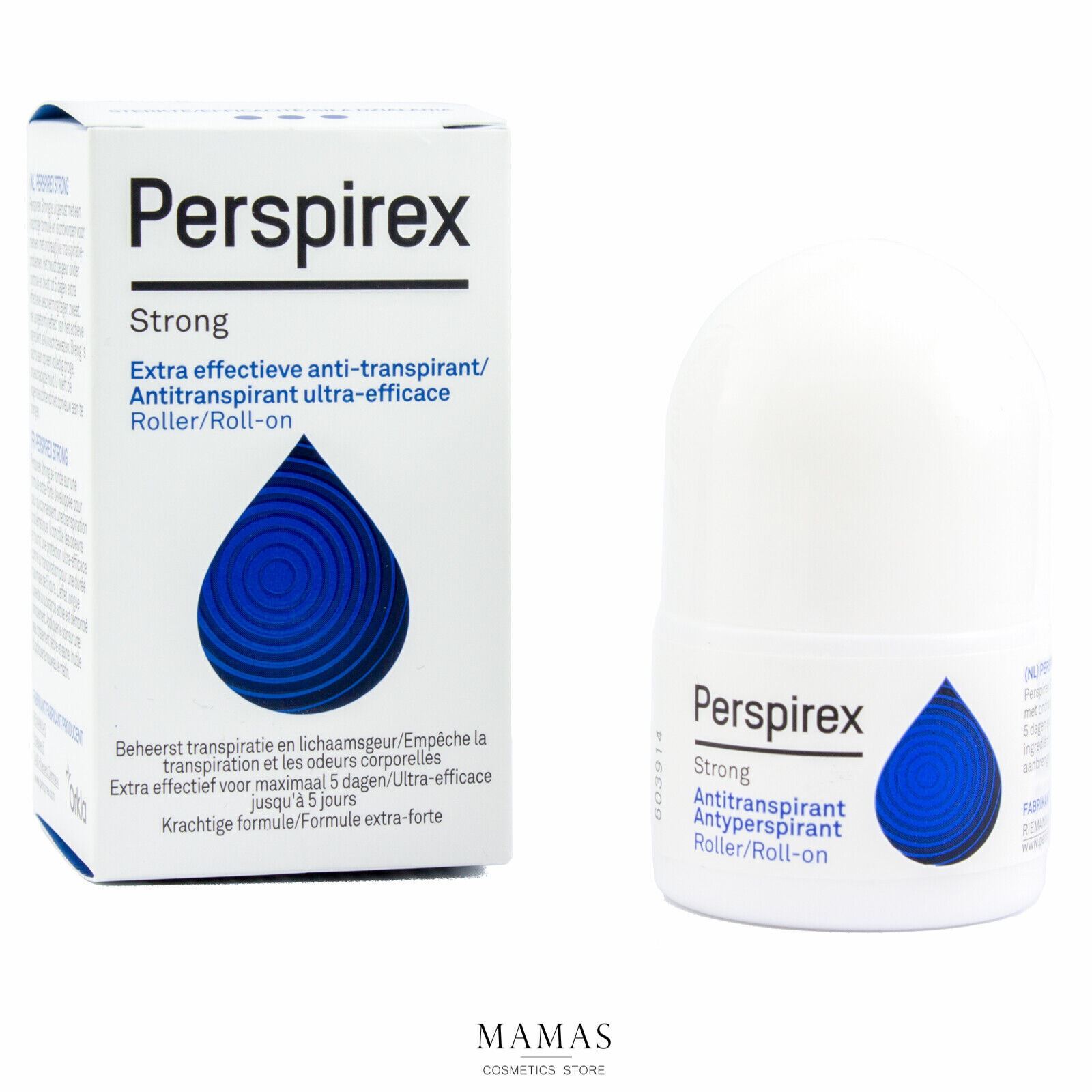 20 x Perspirex Original/Comfort/Strong Extra Effective Roll Set of 20 ...