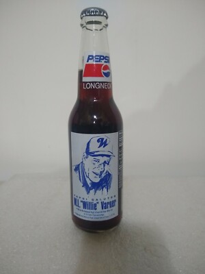 W.L. "Willie" Varner 12 oz Pepsi Salutes Longneck Pepsi Cola Bottle ...