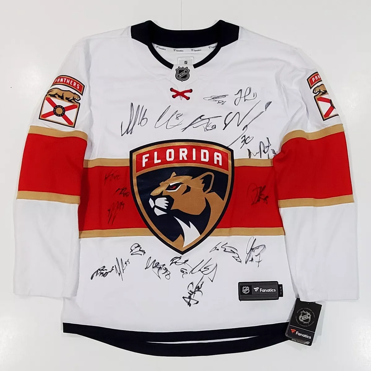 Mens Florida Panthers Fanatics Branded Red Home Breakaway