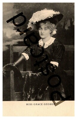 Miss Grace George, American Actress, postcard jj014 | eBay