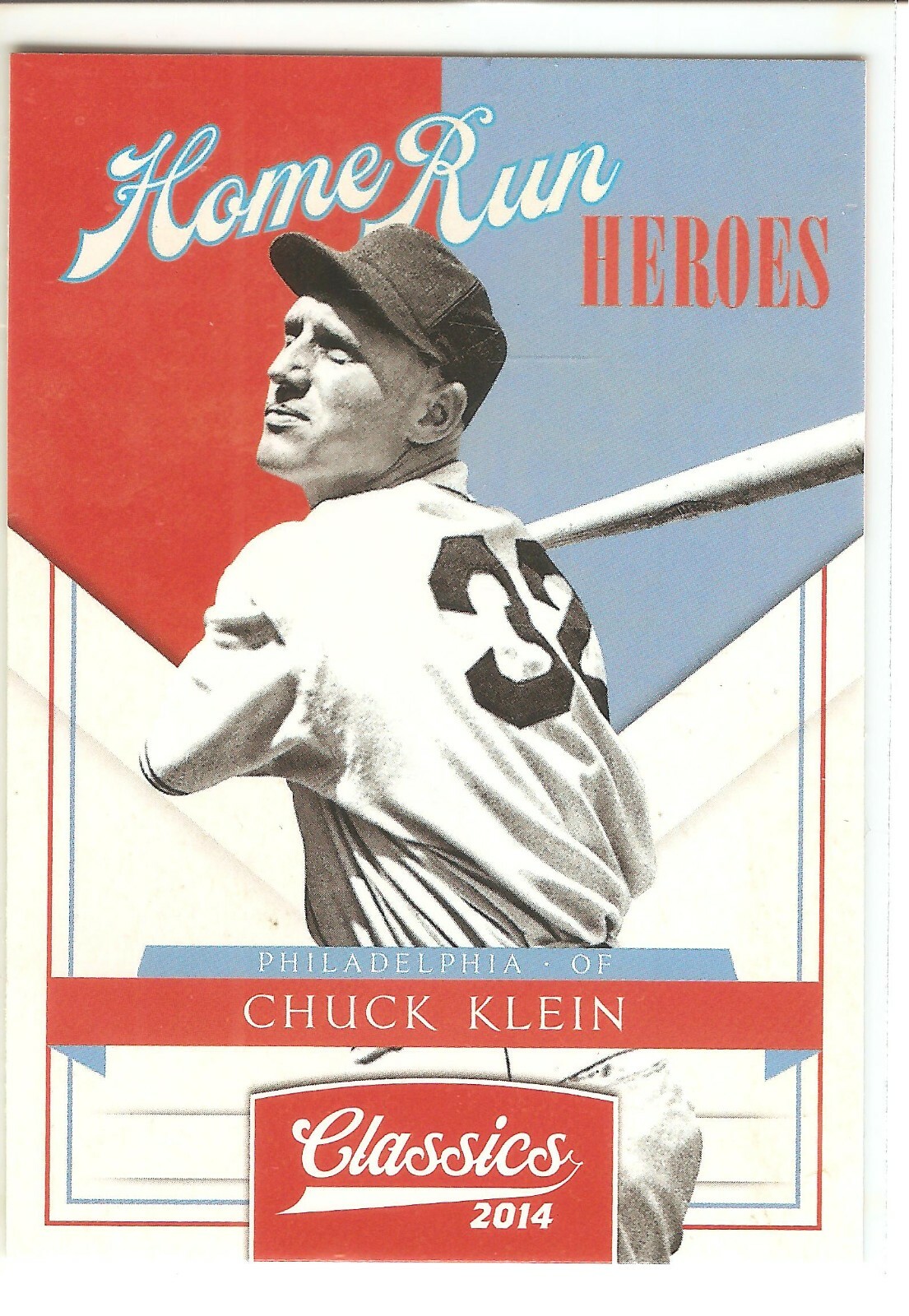 2014 CLASSICS CHUCK KLEIN BASEBALL CARD #7 | eBay