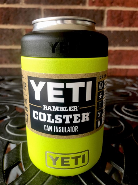 Yeti Rambler Colster 12oz Chartreuse Authentic RARE Discontinued for ...