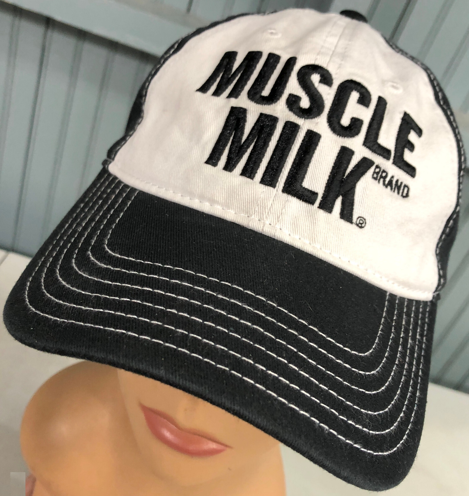 Muscle Milk Strapback Baseball Hat Cap - Gem