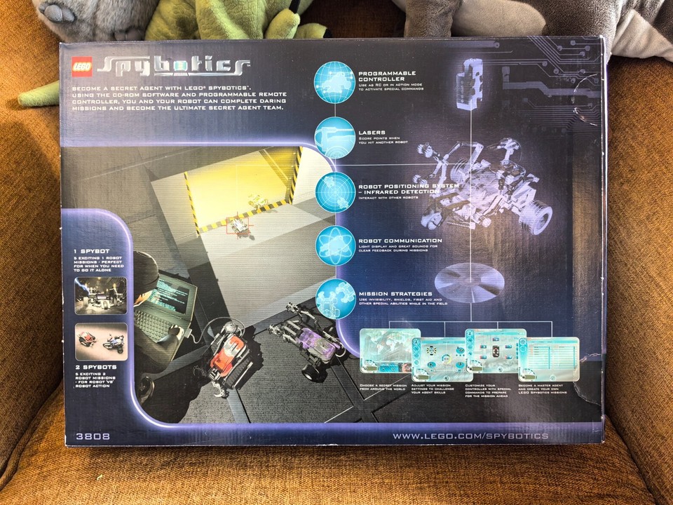 NEW LEGO Spybotics 3806 Gigamesh G60, 3808 Shadowstrike S70, 3809 ...