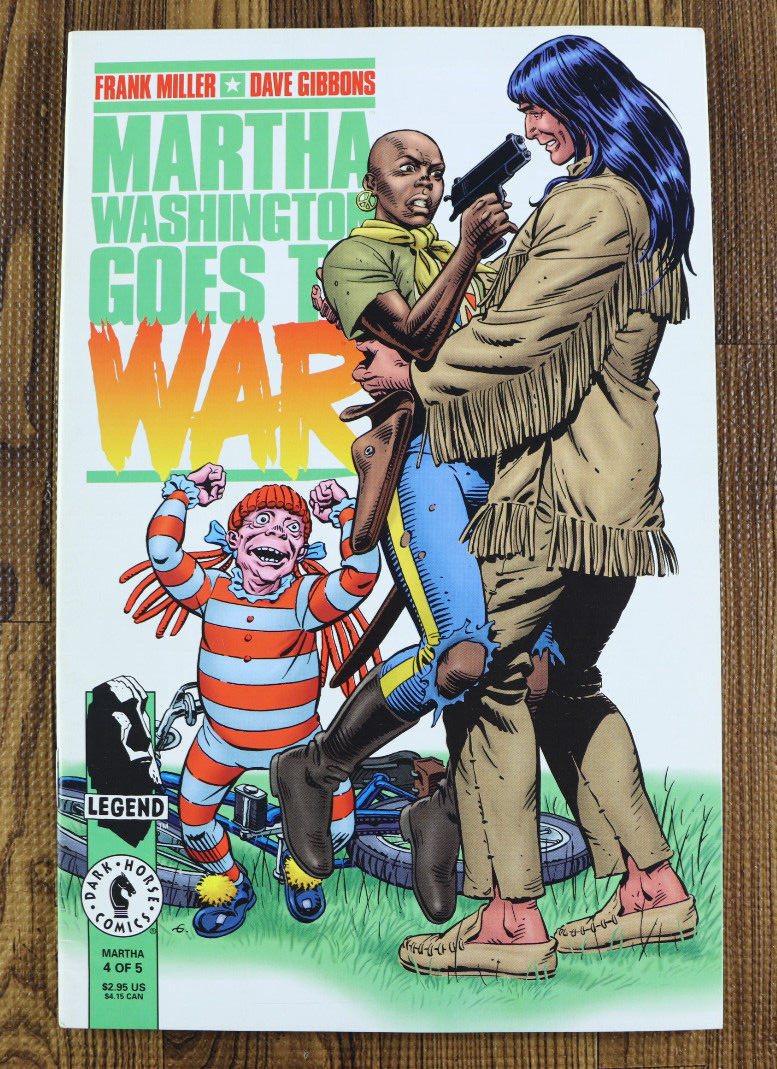 1994 Dark Horse Comics Martha Washington Goes To War #4 VF/VF+ | eBay