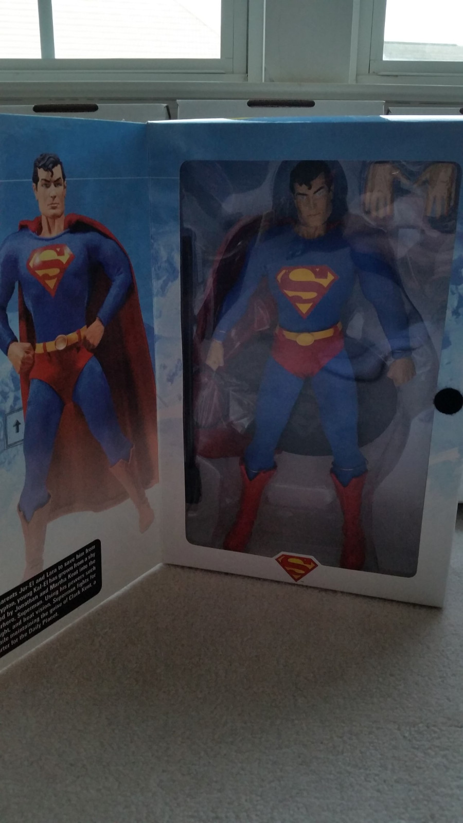 DC Direct Superman Classic 13" Deluxe Collector Figure NIB