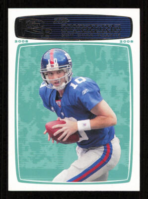 Eli Manning 2008 Topps Rookie Progression #59 New York Giants | eBay