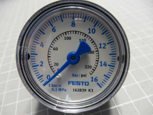 1 X Festo Manometer Ma-50-16-1/4-en 162839 K3 online kaufen | eBay