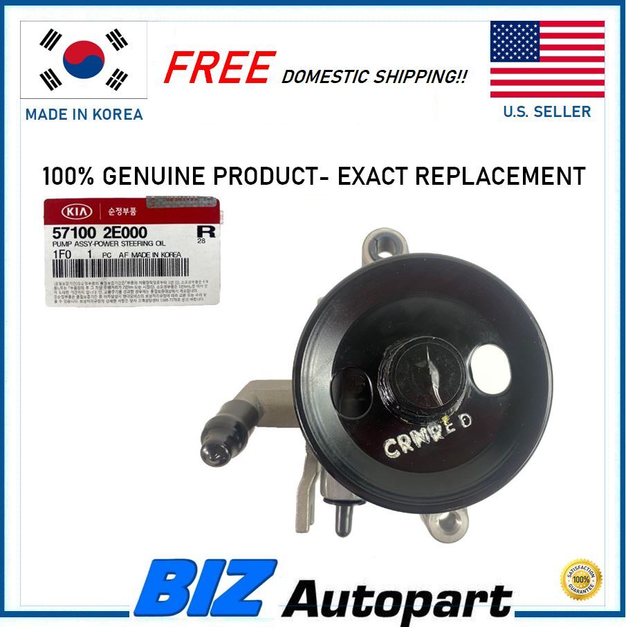 GENUINE ! POWER STEERING PUMP FOR 05-09 TUCSON 05-10 SPORTAGE OE# 57100 ...