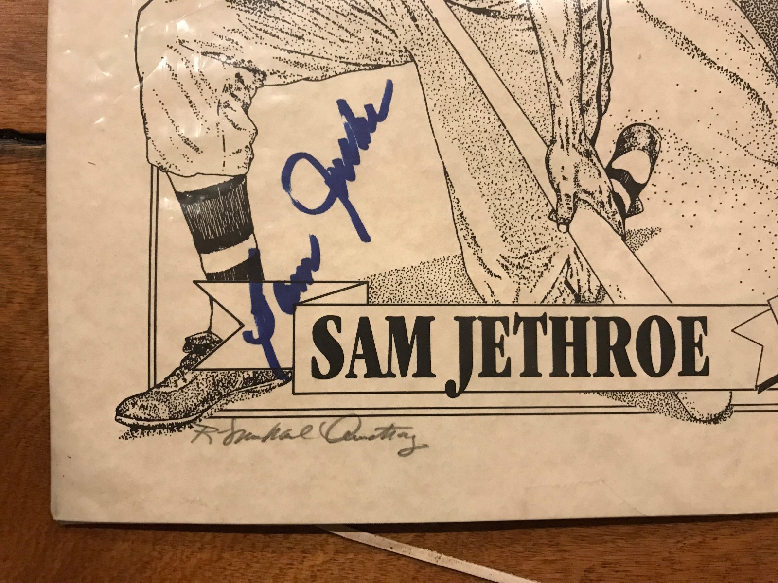 1950 Rookies of the Year lithograph Dual-signed Walt Dropo & Sam ...