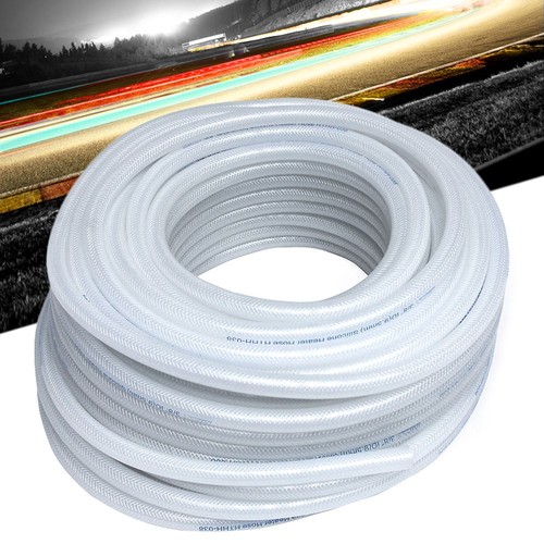 HPS 100-Feet Clear 1/8" (3mm) ID High Temp Silicone Heater Hose Coolant ...