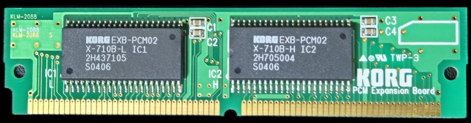 KORG EXPANSION BOARD PCM02 STUDIO ESSENTIALS Triton Workstation | Racks ...