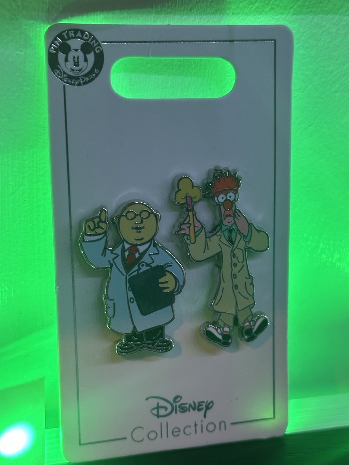 2022 Disney Parks Dr Bunsen Honeydew & Beaker The Muppets Pin SET NEW ...
