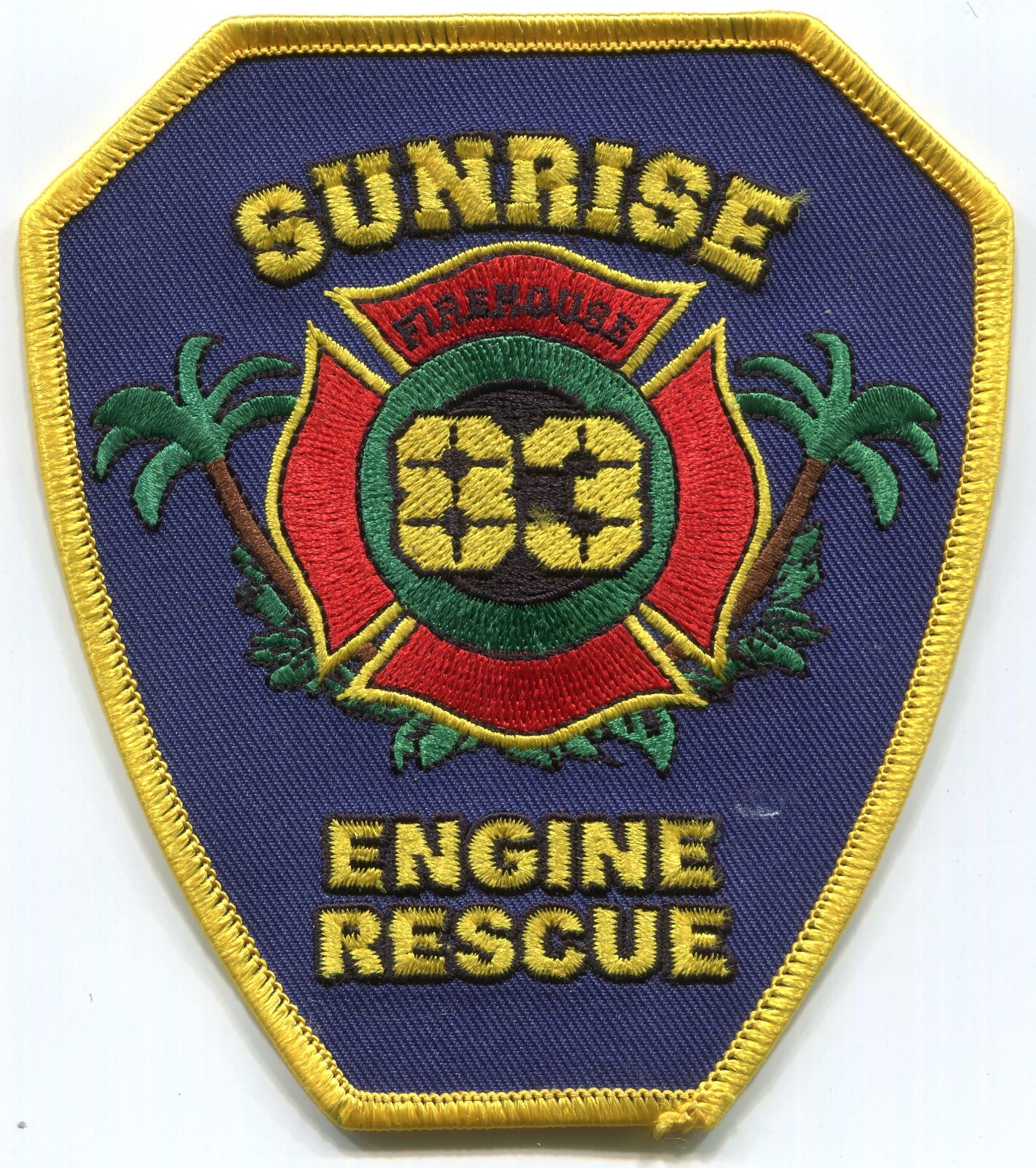 FLORIDA - Sunrise Fire Station 83 (Engine & Rescue) Patch | eBay