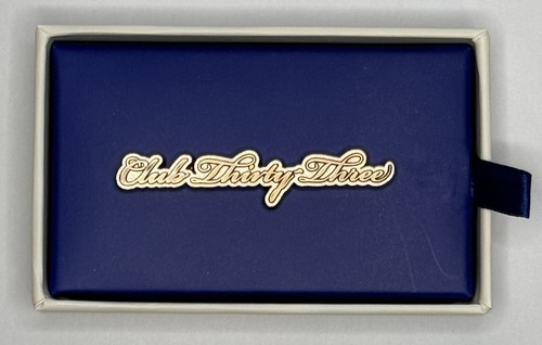 Disneyland CLUB 33 Script / Cursive Pin NIB | eBay