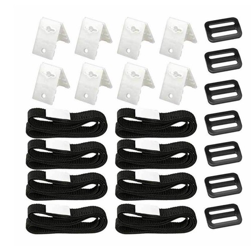 Universal In-Ground Swimming Pool Strapping Kit Solar Cover Reel ...