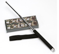 Self-defense Three Sections Telescopic Sticks Portable Retractable ...