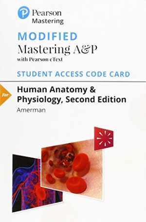 Modified Mastering A&P with - Printed Access Code, by Amerman Erin ...