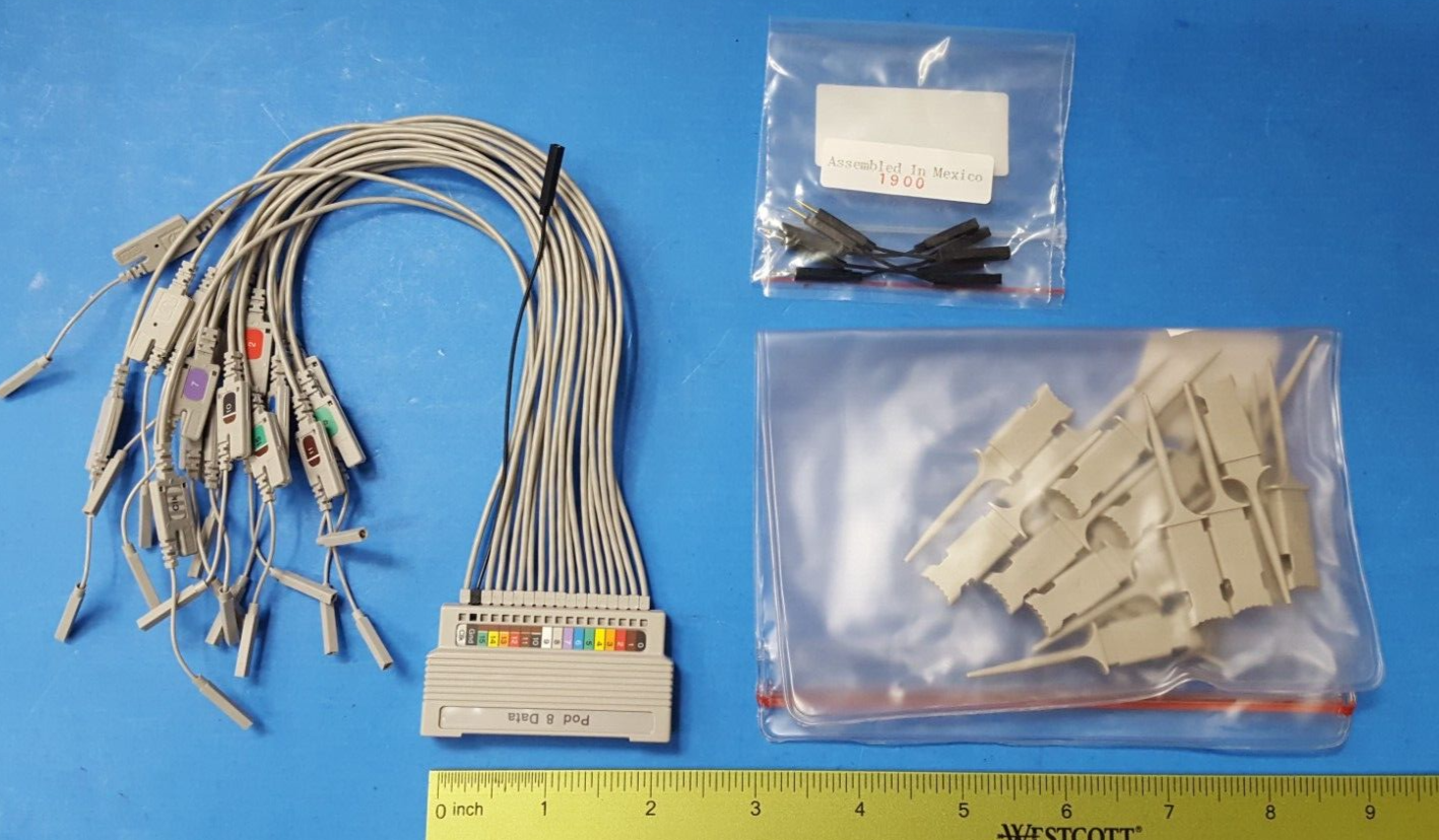 HP PROBE KIT , POD 8 DATA , GRABBER 5090-4833 (20PCs), 5959-9334 (5 PCs ...