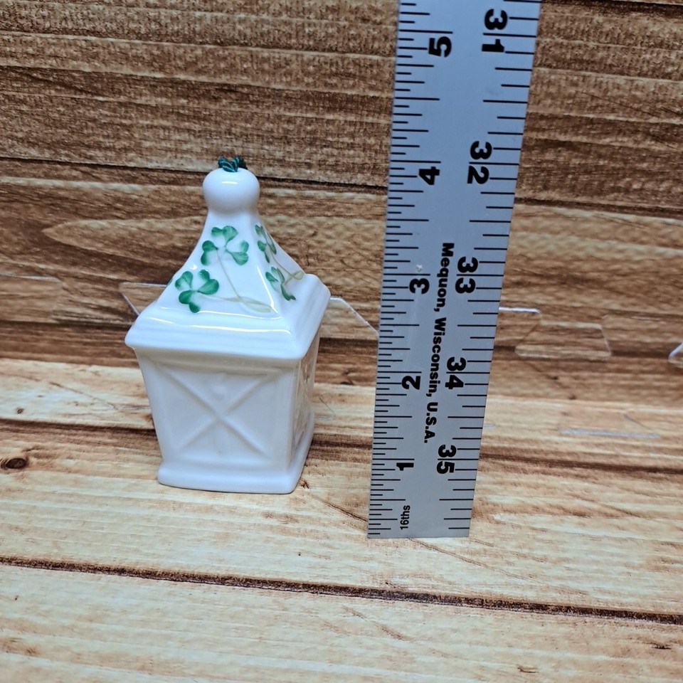 Belleek Christmas (CHIPPED)LANTERN ORNAMENT BELL in Box RETIRED #2916 ...
