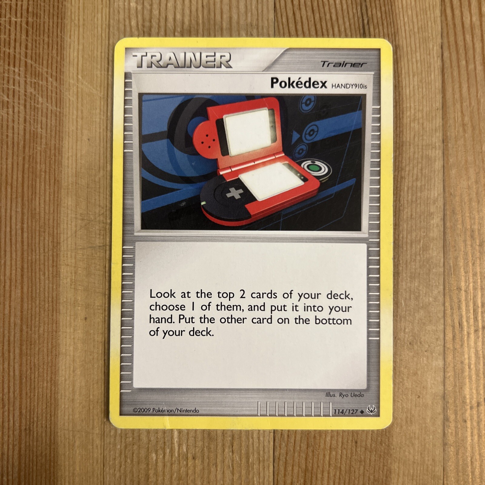 Pokedex 114/127 Platinum Uncommon HP! Pokemon | eBay