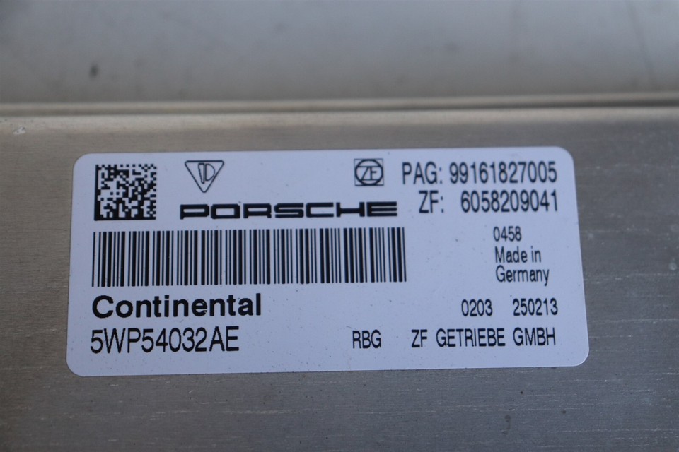 Porsche Carrera S 911 991 2013 PDK Transmission Control Unit ...