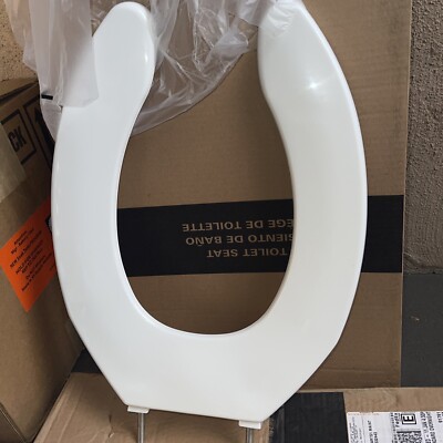 Mainline Toilet Seat,Elongated Bowl,Open Front | eBay