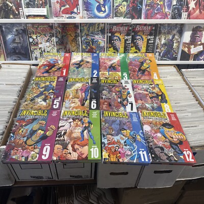 Invincible Ultimate Collection Volume 1-12 HC Complete Set Image ...