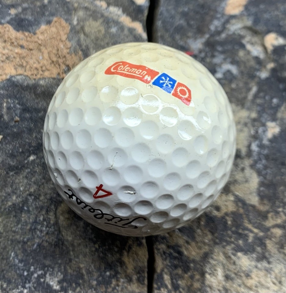 Vintage Coleman Logo Golf Ball. Titleist. | eBay