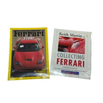 Magazines Ferrari Story & Collecting Ferrari LOT of 2 PCS Softcover NEW ...