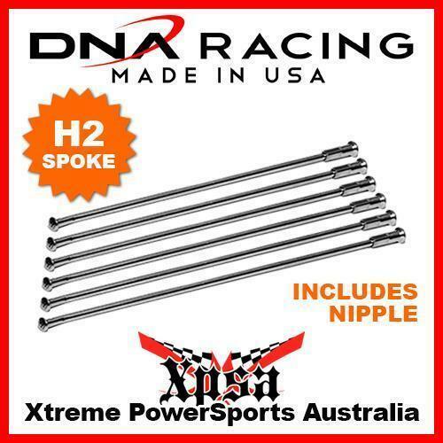DNA RACING REPLACEMENT SPOKE WITH NIPPLE H2 - WHEEL RIM HUB MX ...