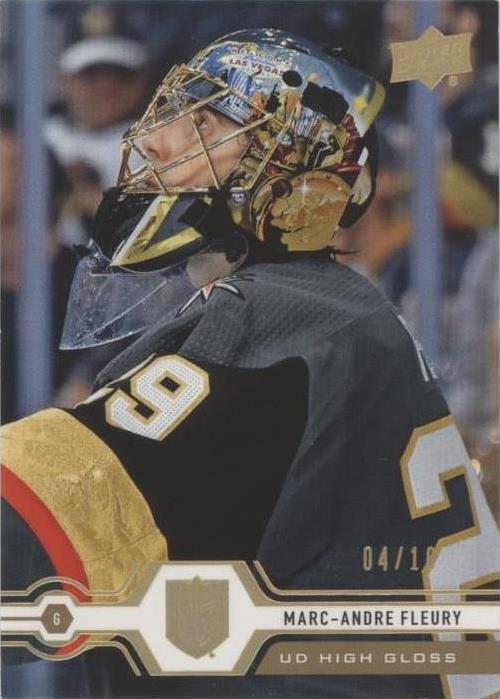 2019-20 Upper Deck - Marc-Andre Fleury #198 High Gloss /10 for sale ...