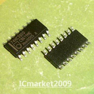 50 PCS 74HC390D SOP-16 74HC390 HC390 SMD Dual Decade Ripple Counter ...