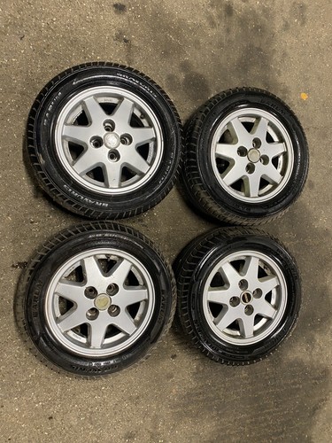 Set Of 4, 14 inch KN 7 Spoke wheels and tyres 4x100 | eBay