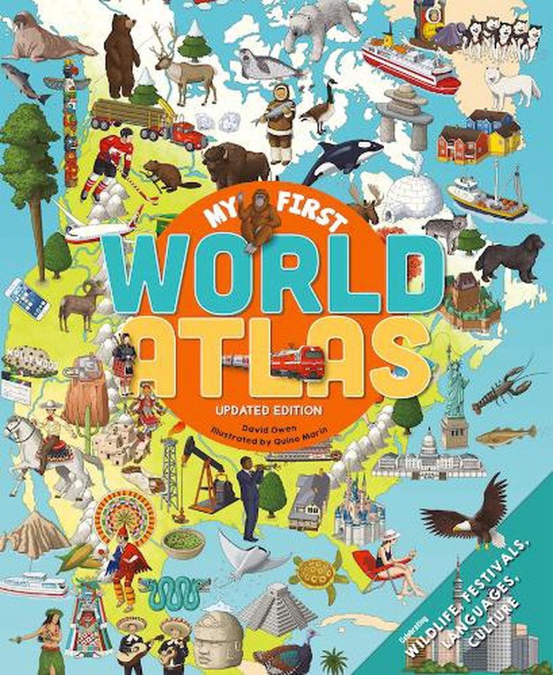 My First World Atlas (Updated Edition) Hardcover Book | eBay