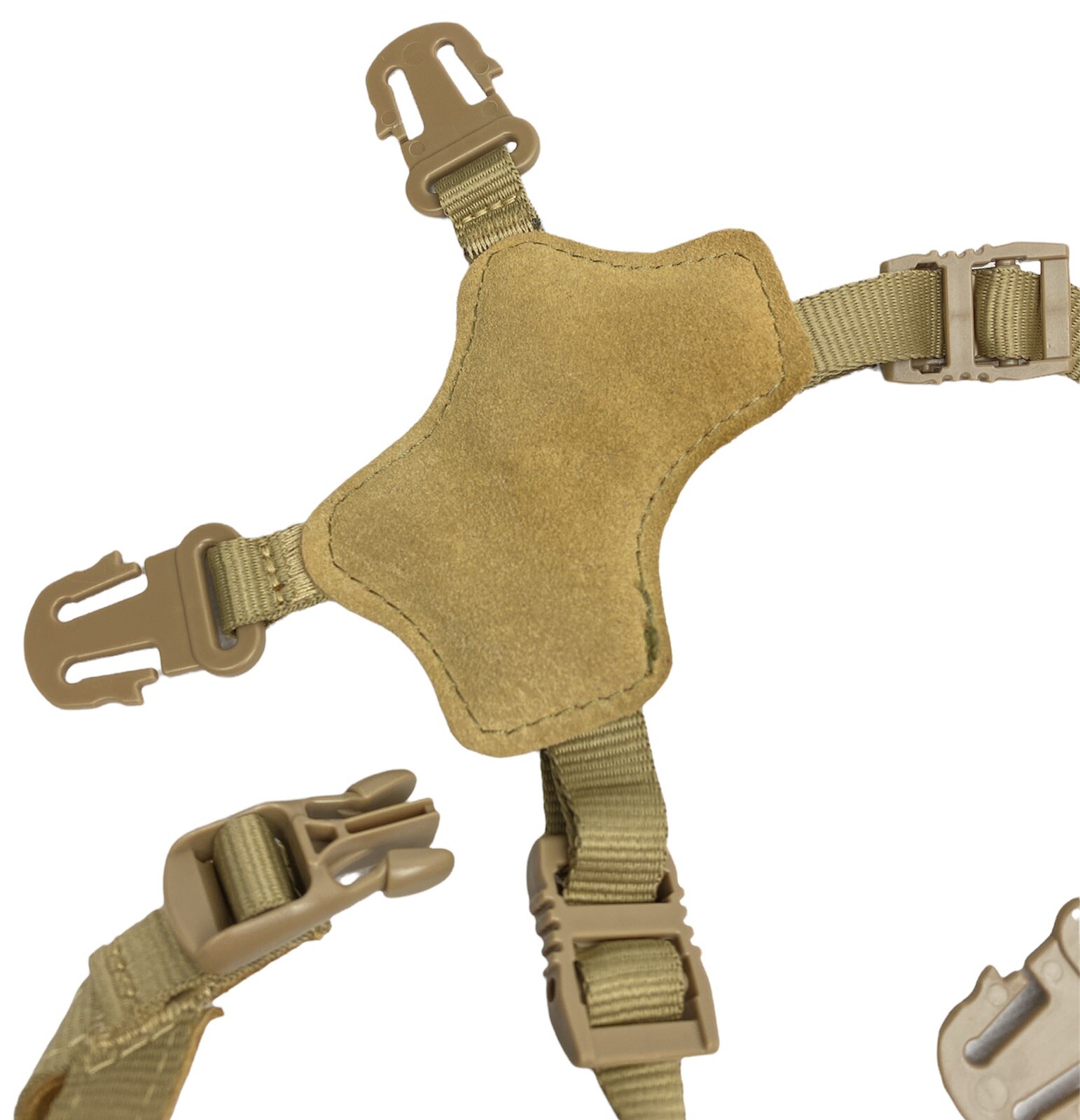 US Army 3M Ceradyne IHPS F70 Helmet Boltless 4 Point Chinstrap Harness ...