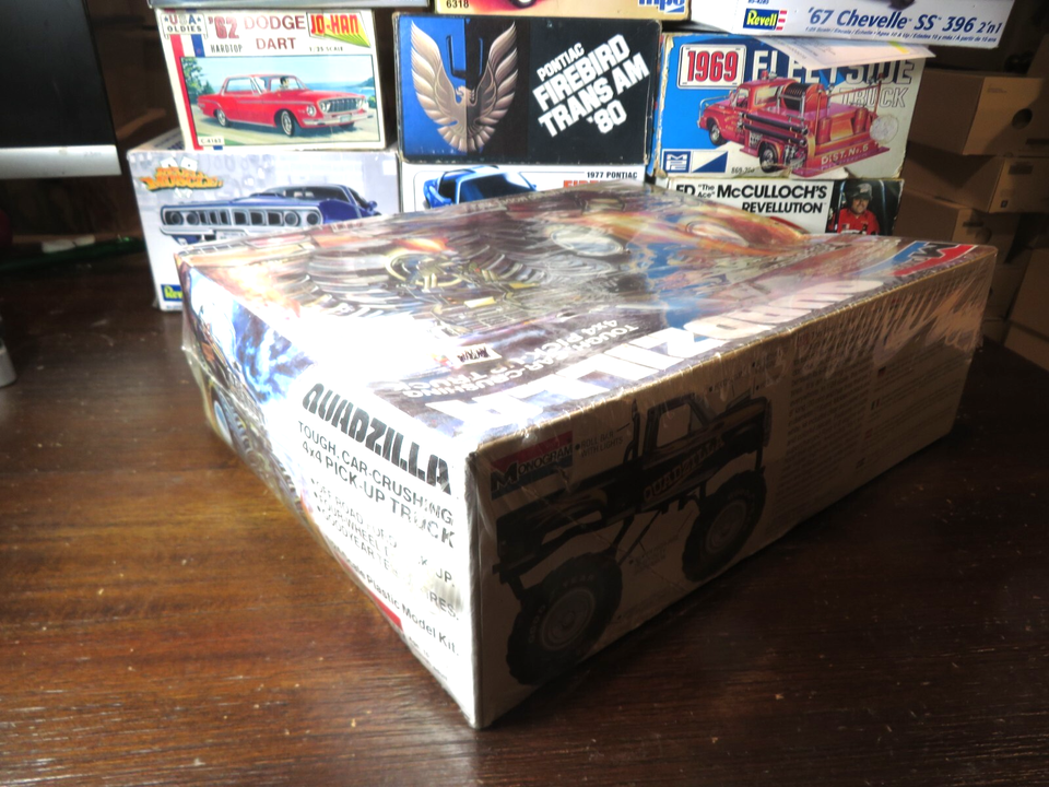 Monogram Quadzilla Ford Pickup Monster Truck Sealed 1/24 | eBay