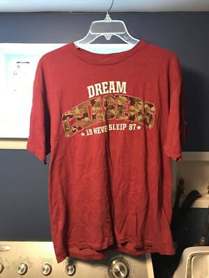 DreamChasers Meek Mill T Shirt DreamChasers LARGE Red SELF MADE 1987 ...