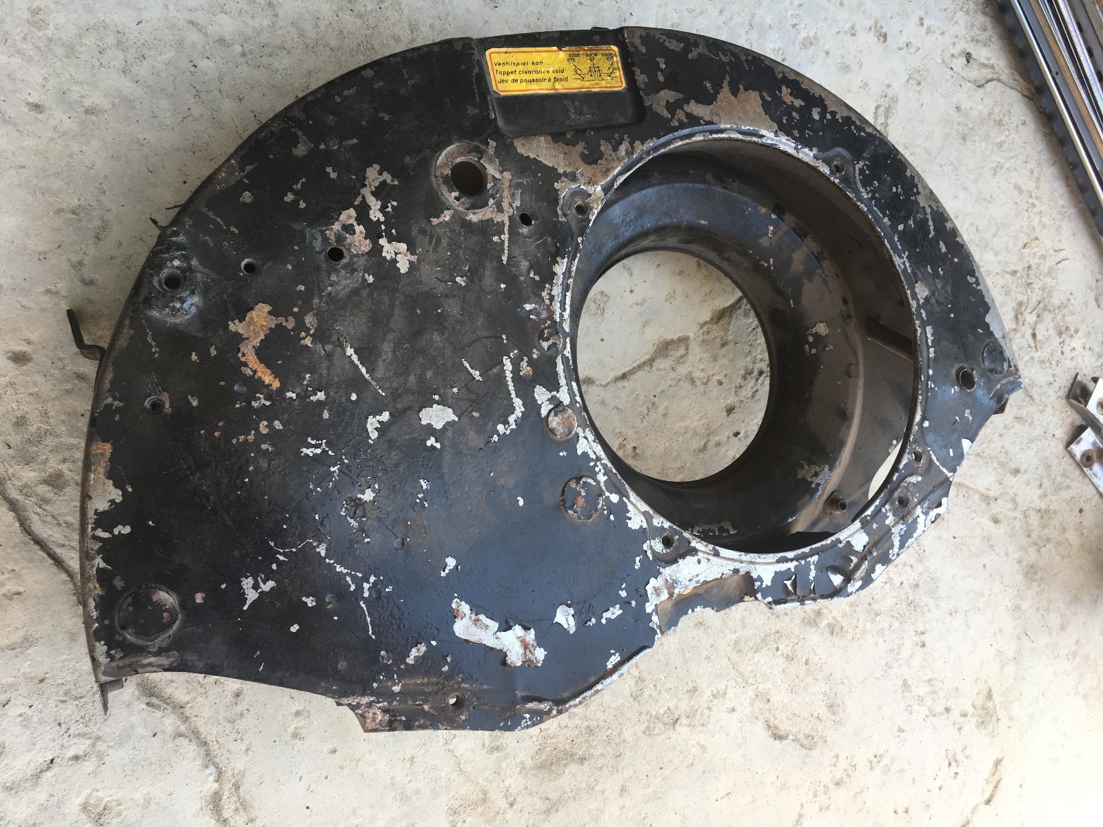 Porsche 356 / 912 Engine Fan Shroud #77 FL | eBay