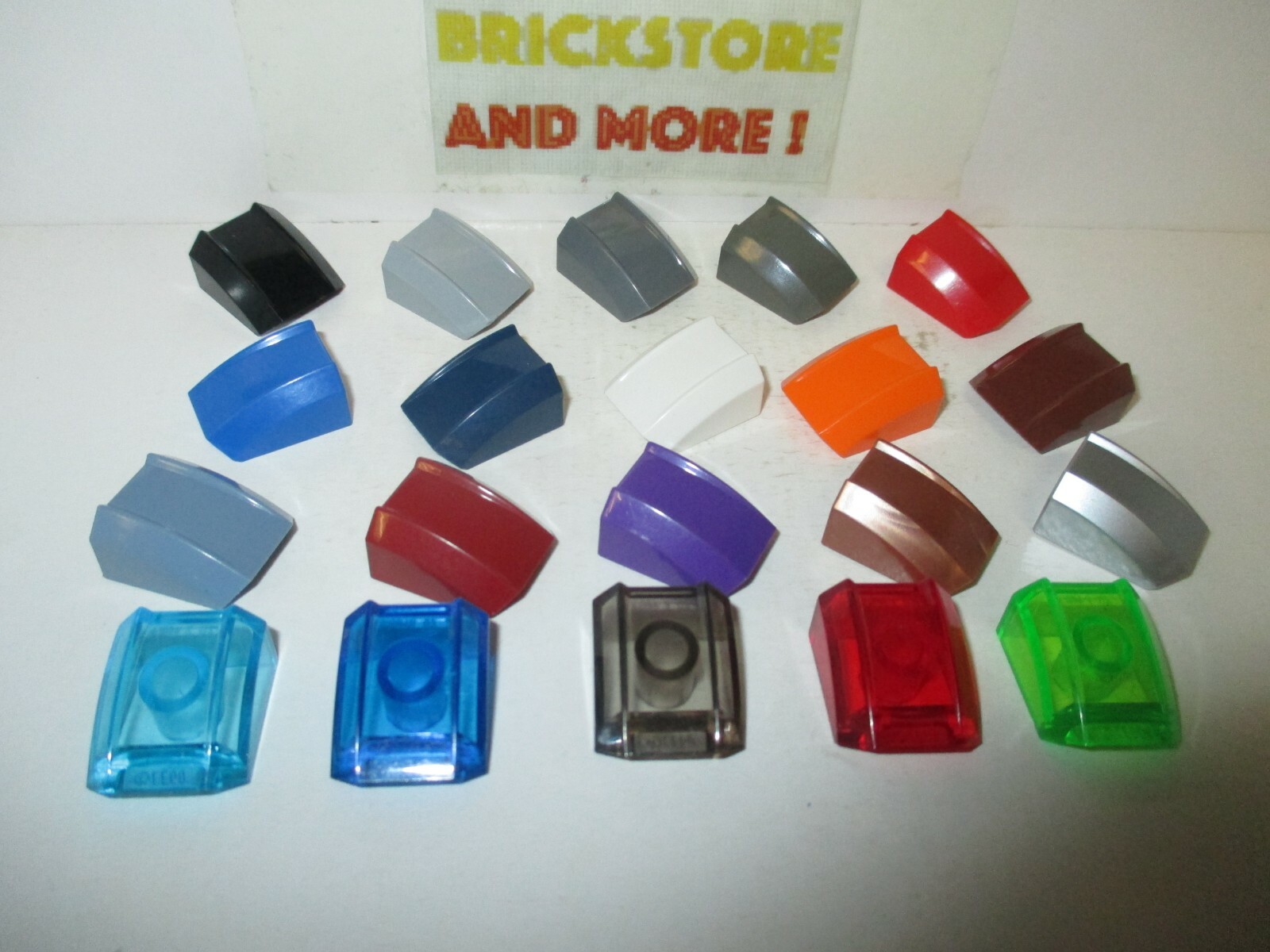 Lego - Slope Pente Curved 2x2 Lip 30602 - Choose Color & Quantity | eBay