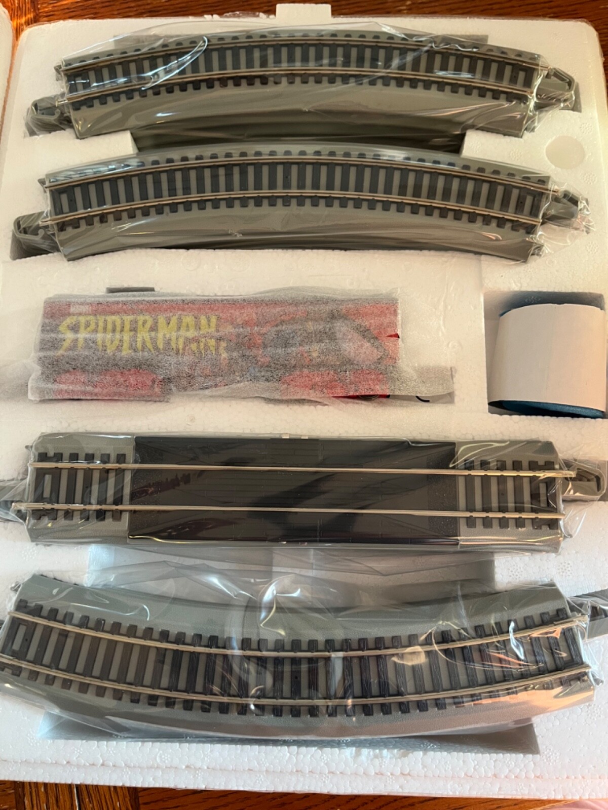 Unopened Hawthorne Village The Amazing Spiderman Train Set by Bachmann ...