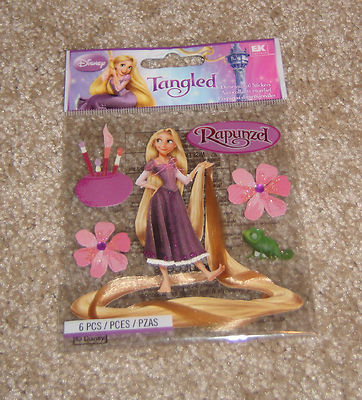EK Success Disney Tangled Dimensional Sticker ~ Rapunzel. | eBay