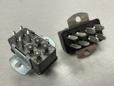 Cinch Jones Plug Male P-308-AB P-308-CCT 8 pin Connector Panel Mount | eBay