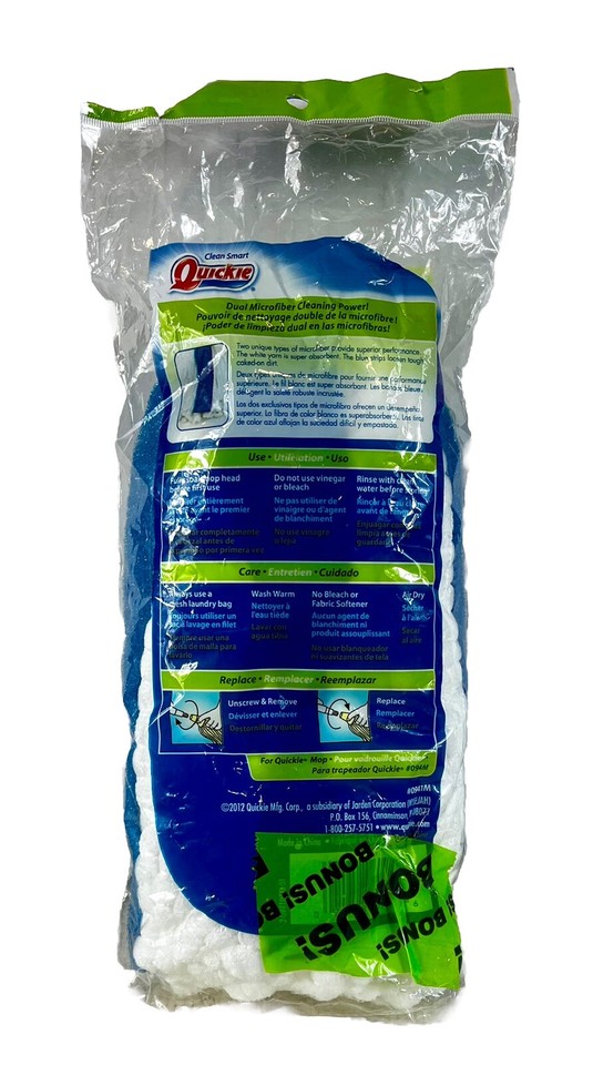 Quickie Home Pro Cone Mop Supreme Refill Quickie EZ-Wringer 094M Type W ...