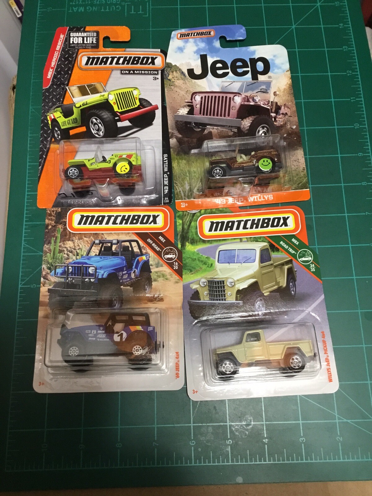 Matchbox Set Of 4 Jeeps | eBay