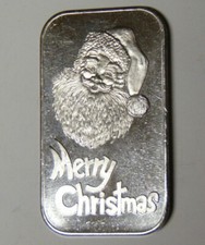 1 oz Silver - Santa Claus/Merry Christmas - .999 Fine for sale online ...