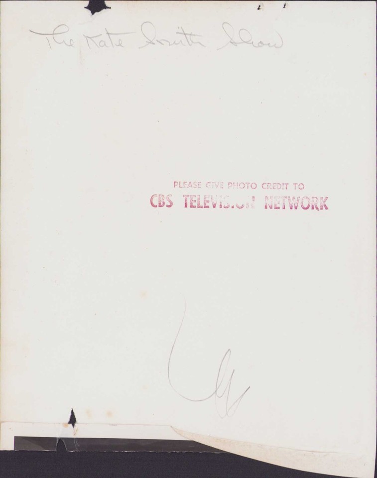 Vintage 6x8 Photo Singer Kate Smith in The Kate Smith Show TV | eBay