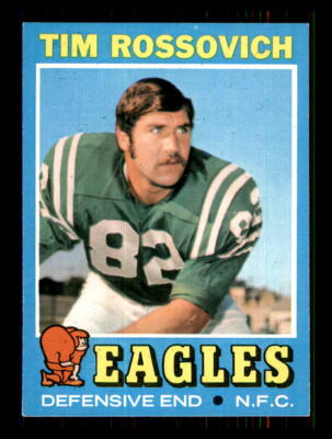 1971 Football Topps Tim Rossovich Philadelphia Eagles #116 | eBay